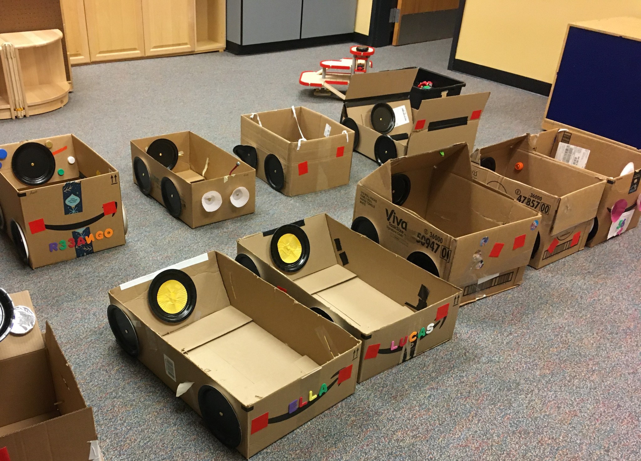 Cardboard Cars for a Drive-in Movie – Inventors of Tomorrow